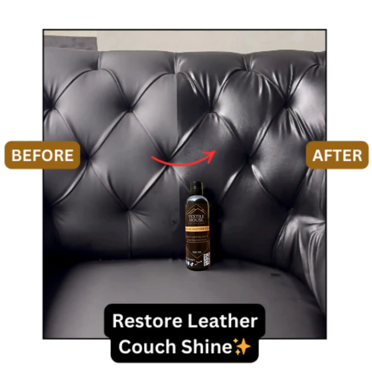Premium Leather Polish - Free Delivery – Textile House